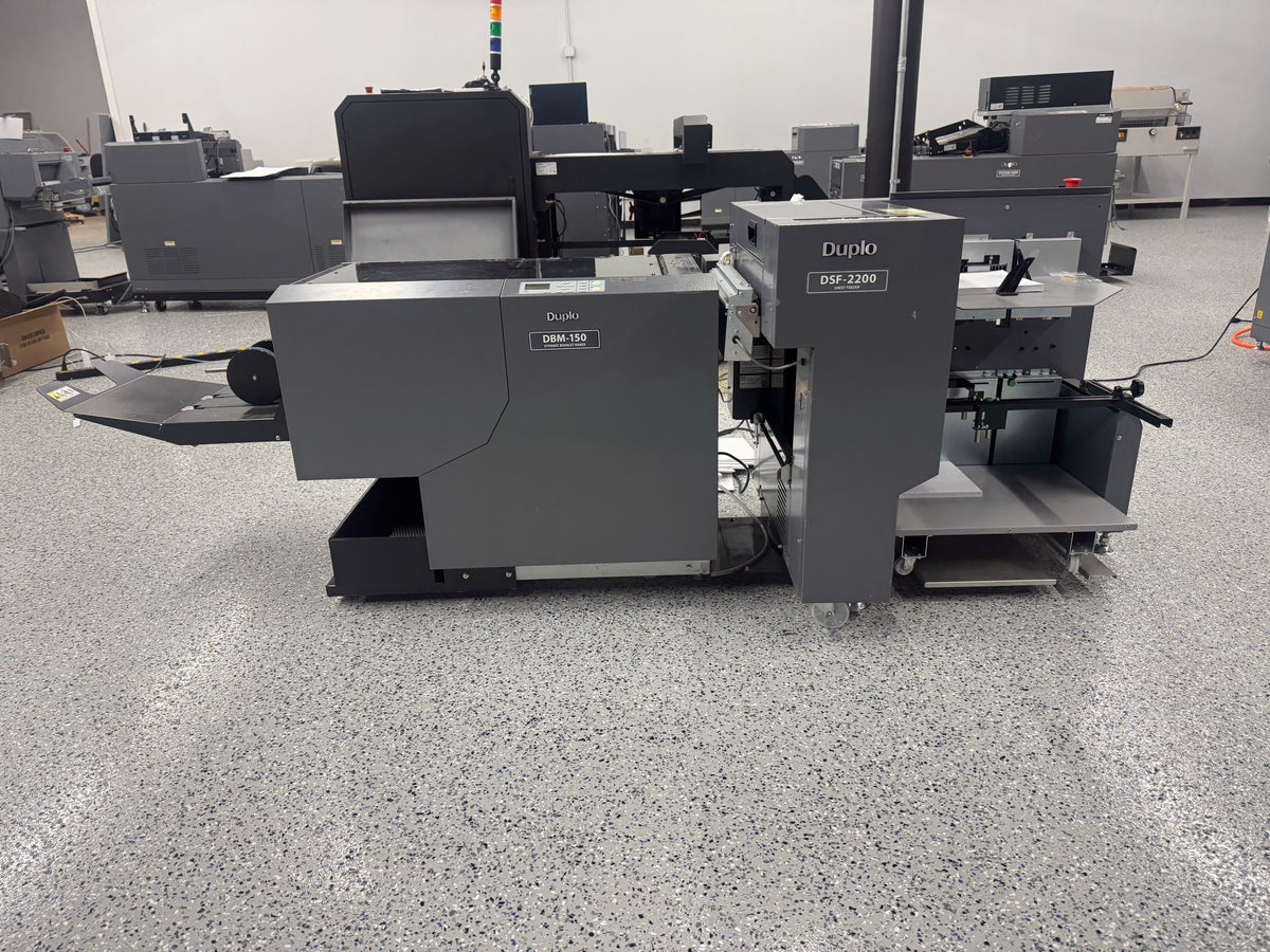 PRE-OWNED Duplo 150 Digital Booklet System — Ultimate Print Finishing
